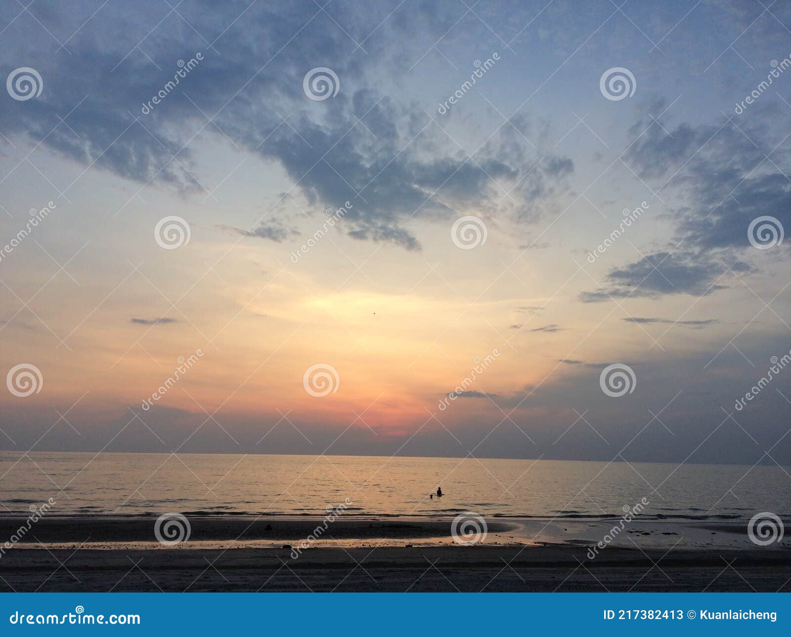 Port Dickson Beach Sunset Sea View Stock Image - Image of sunrise, dawn ...
