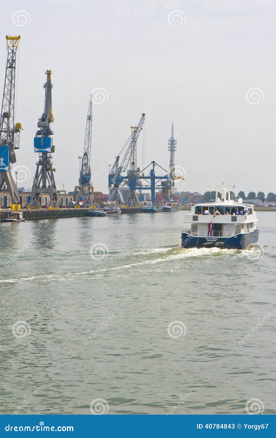 Port Docks. Rotterdam editorial stock photo. Image of dock - 40784843