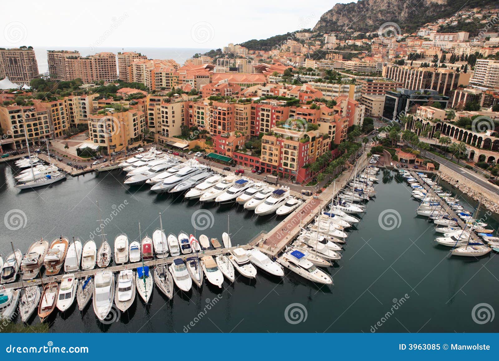 Port du Monaco image stock. Image du côte, loisirs, port - 3963085