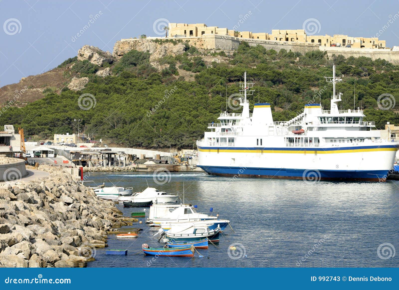 Port Entrance stock image. Image of seascape, landscape - 992743