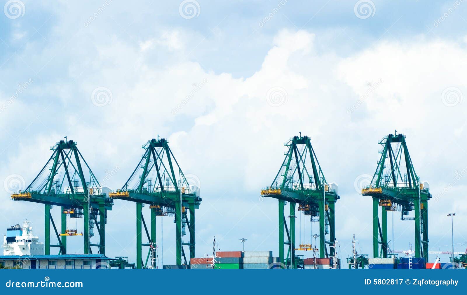 Port Equipments stock image. Image of power, duty, plant - 5802817