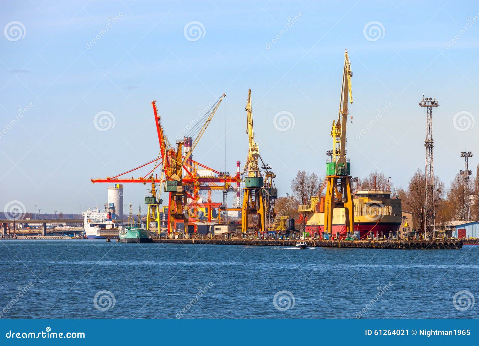 Port of Gdynia stock image. Image of harbor, outdoor - 61264021