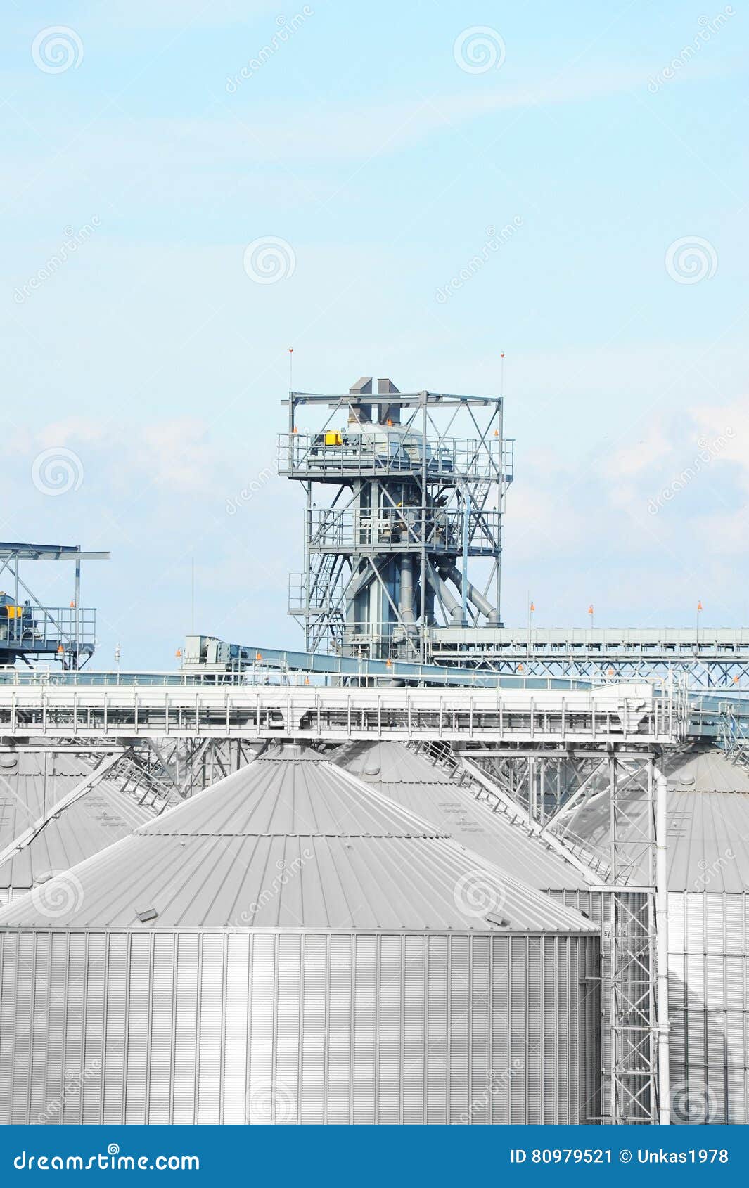 Port grain dryer stock image. Image of tool, machinery - 80979521