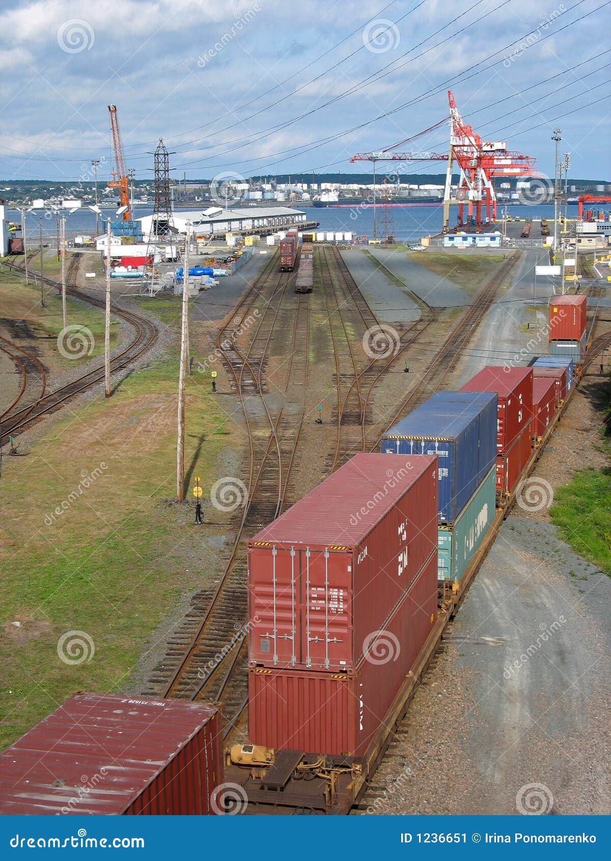 Port of Halifax stock image. Image of export, marine, departure - 1236651