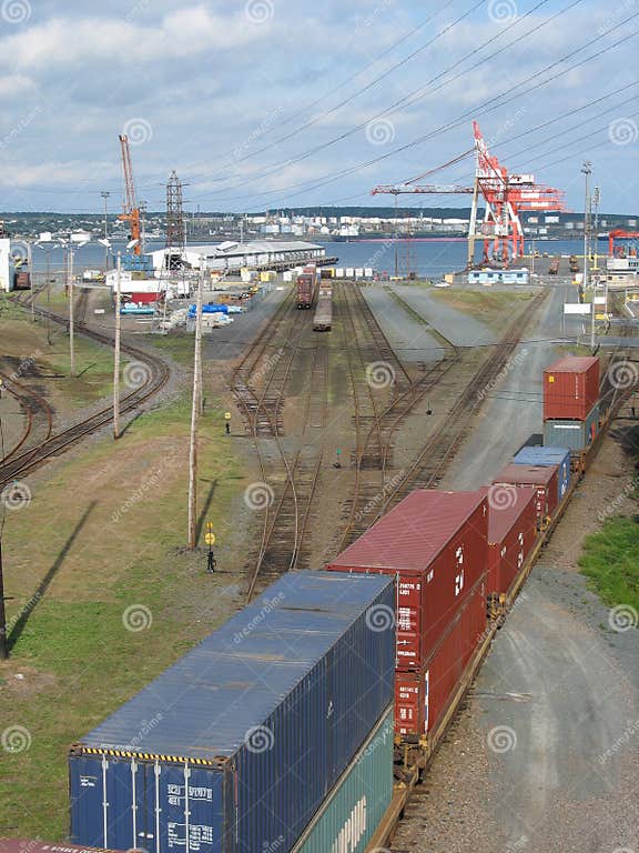 Port of Halifax stock image. Image of maritime, scotia - 1236675