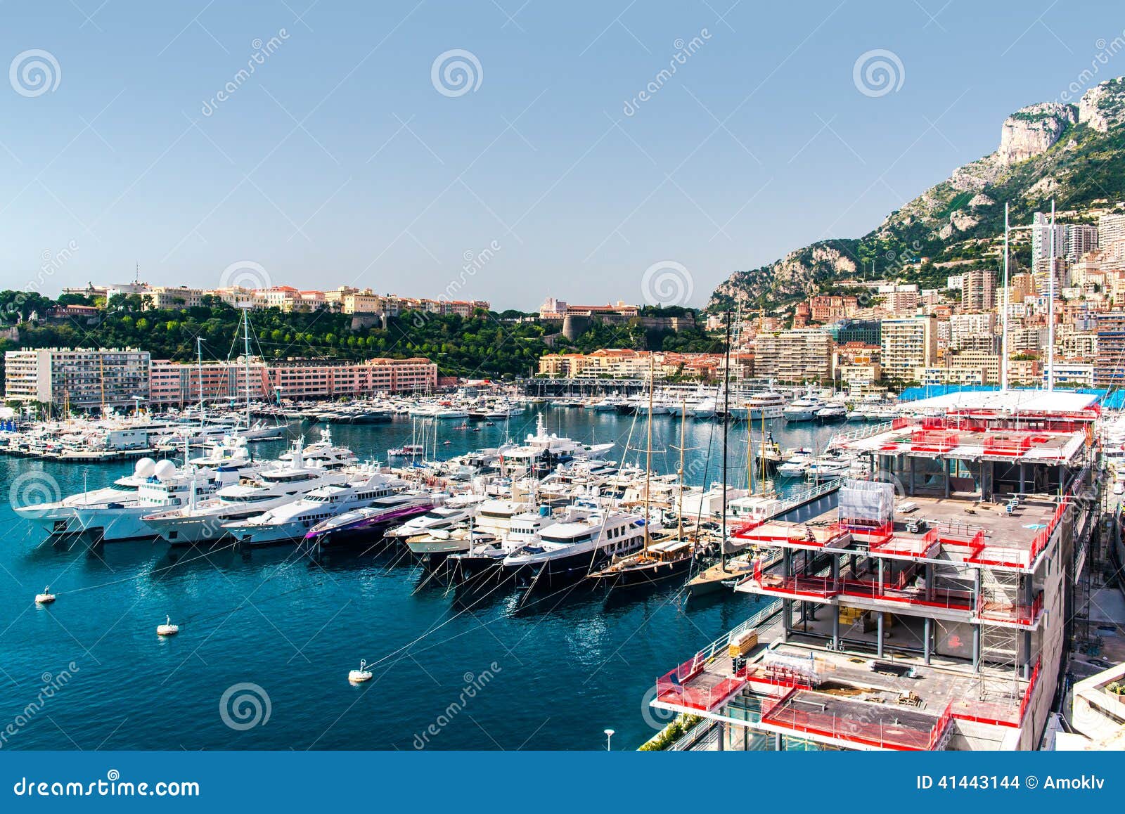 Port Hercules stock photo. Image of monaco, landmark - 41443144