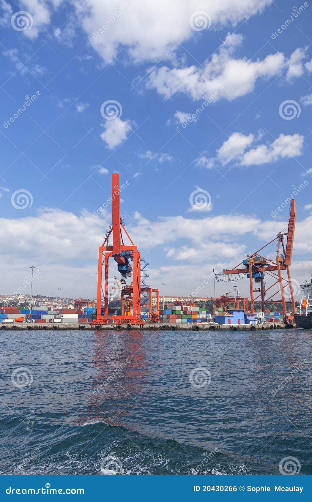 Port Industriel D'Istanbul, Turquie. Photo stock - Image du commerce ...