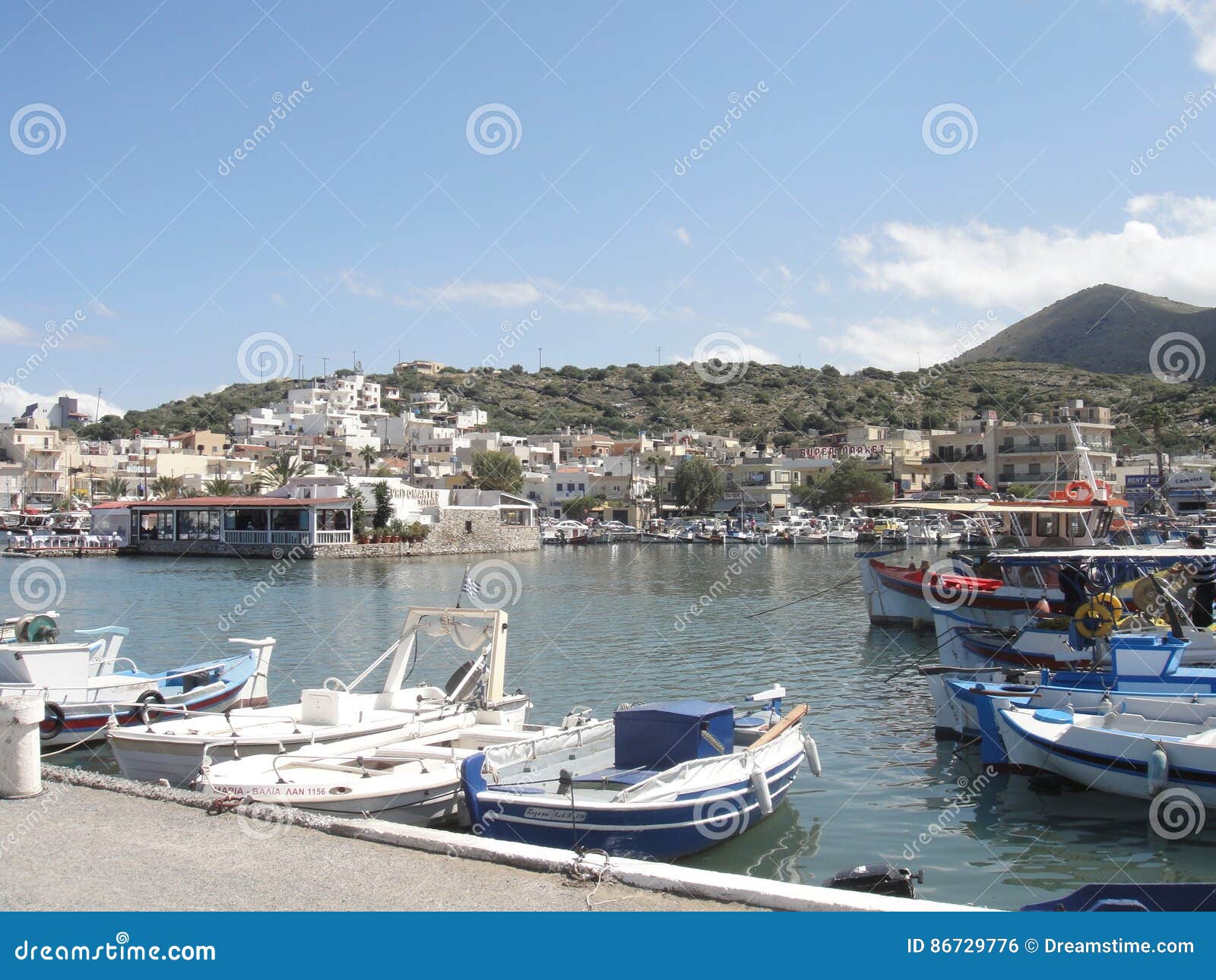 Port editorial photo. Image of greece, voyage, crete - 86729776