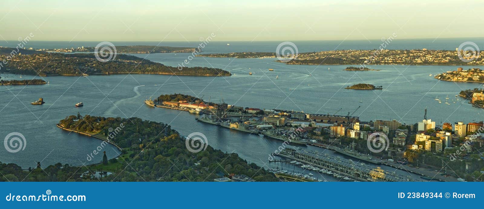 Port Jackson in Sydney stock photo. Image of downtown - 23849344