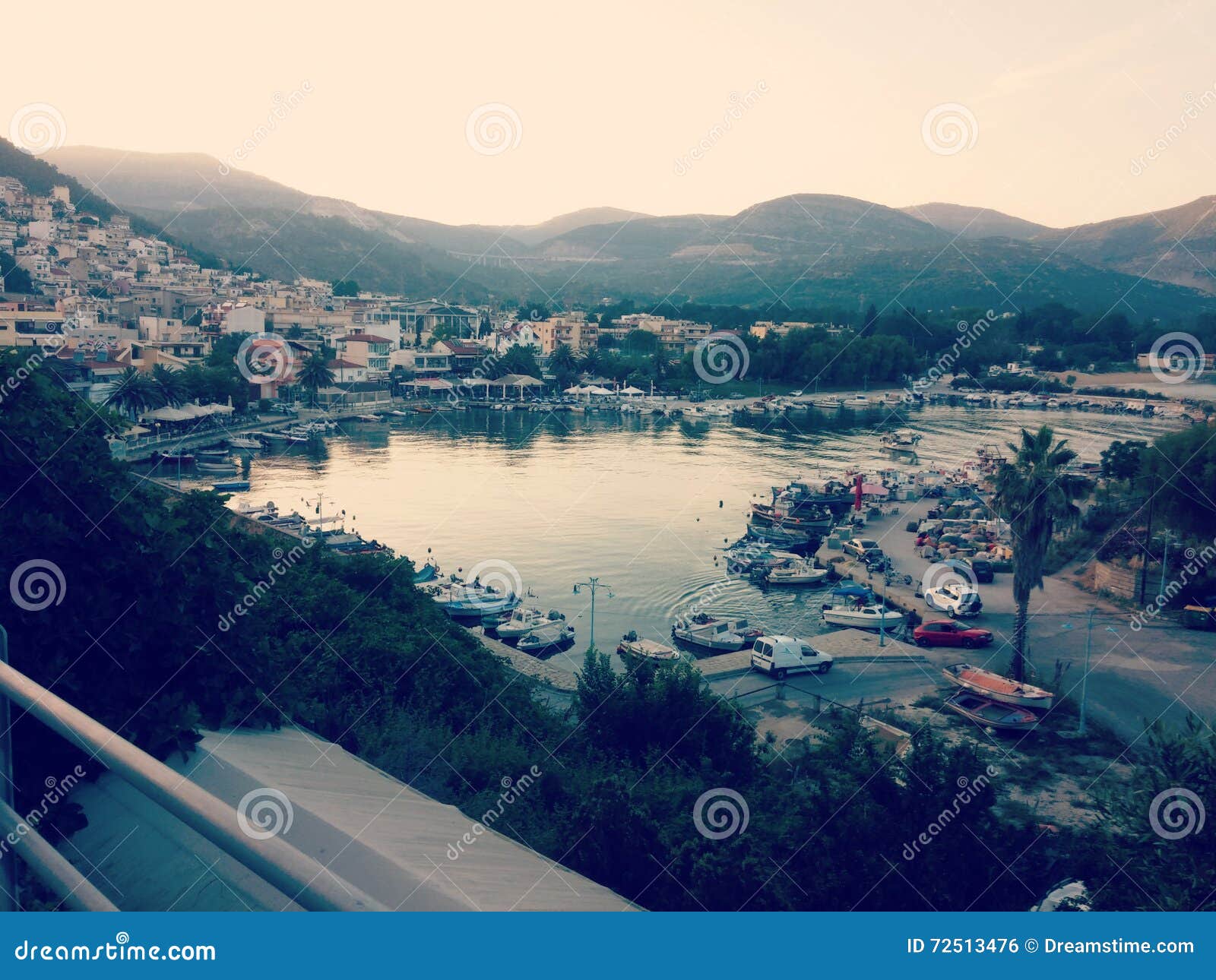 Port in Kavala editorial photo. Image of piers, hellas - 72513476