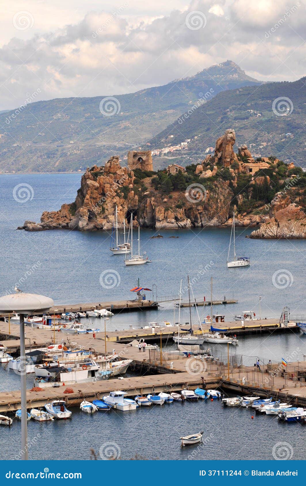 Port Landscape editorial stock image. Image of city, italy - 37111244
