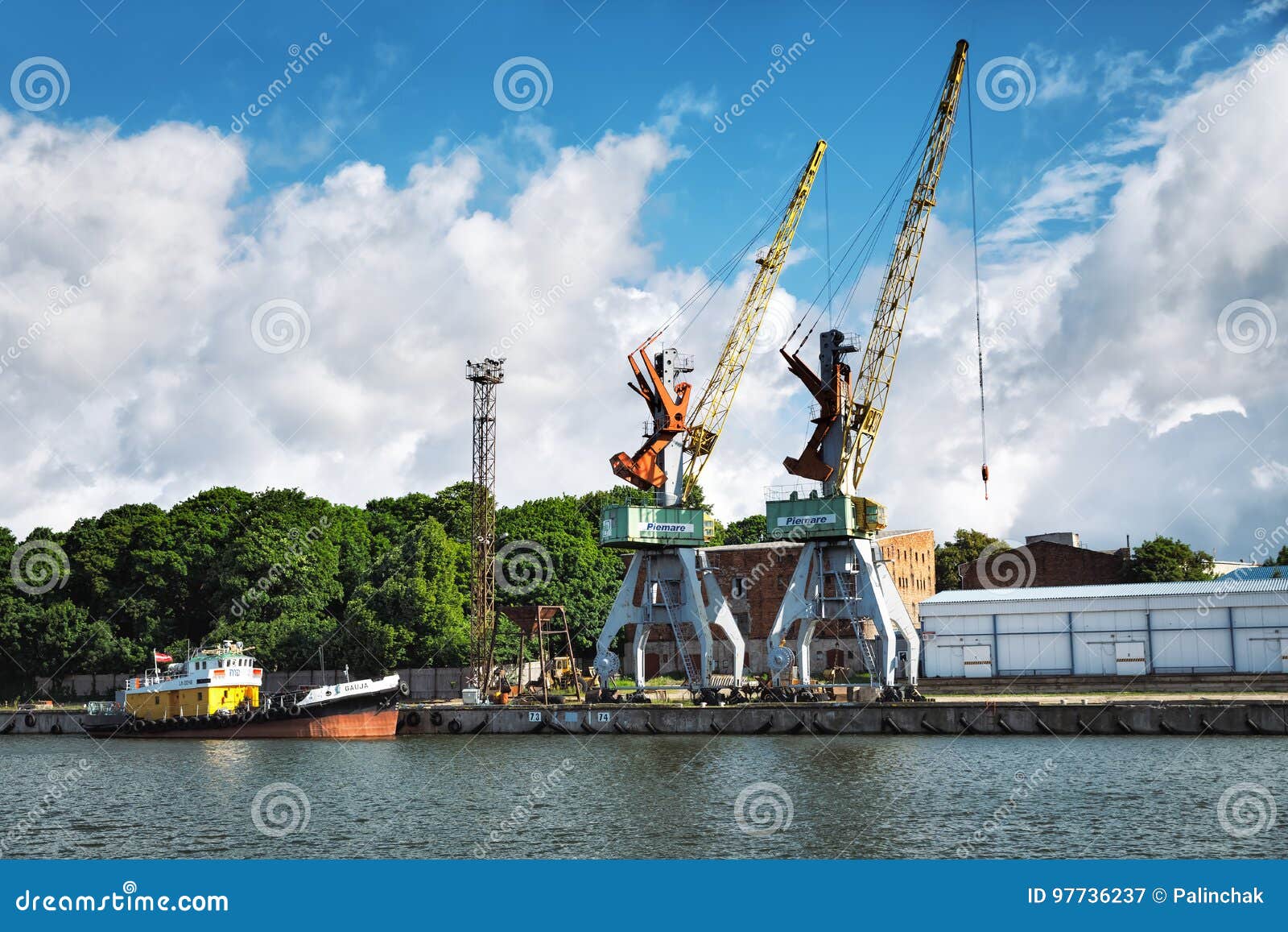 Port of Liepaja, Latvia editorial photography. Image of city - 97736237