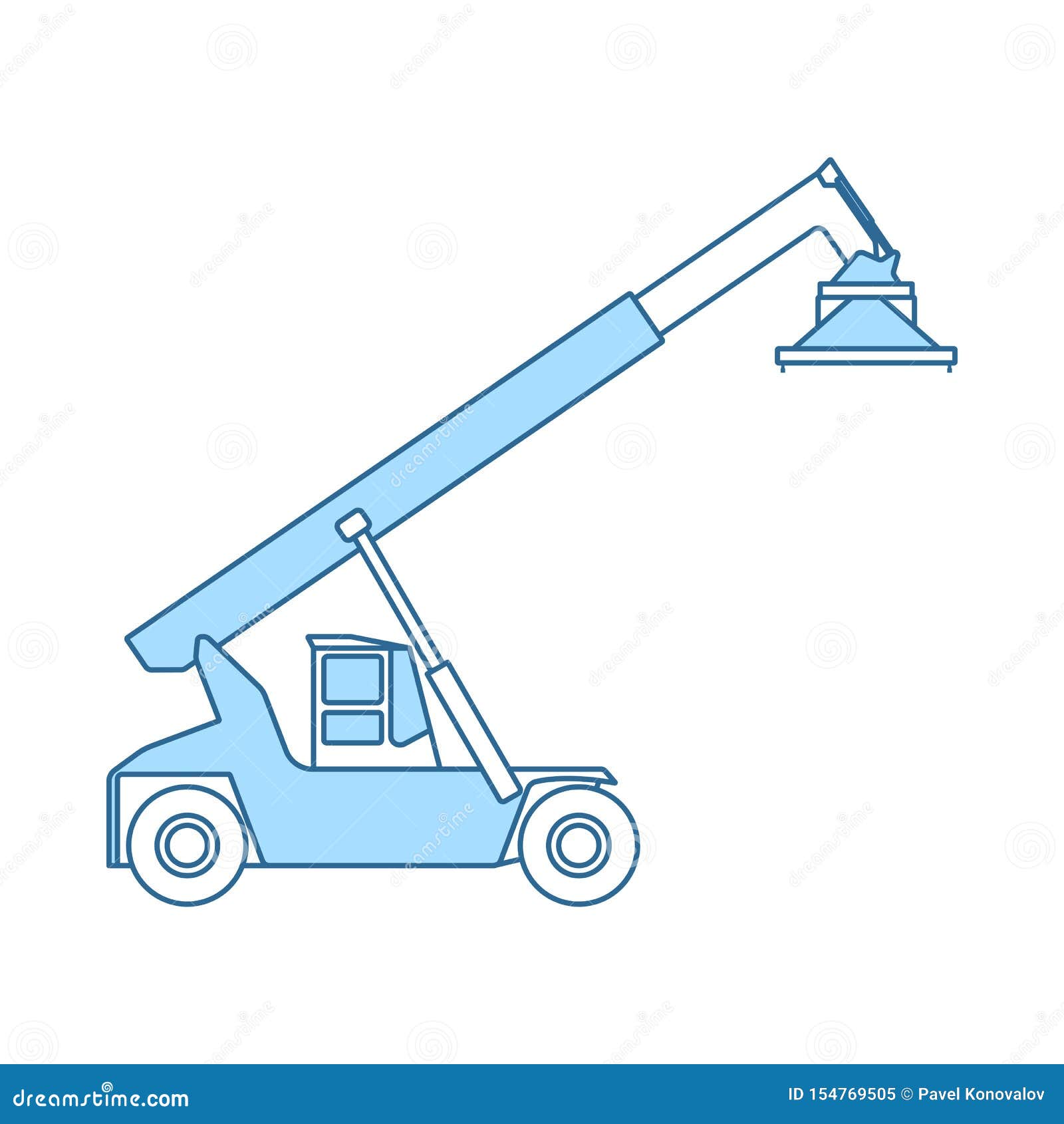 Port Loader Icon stock vector. Illustration of operation - 154769505