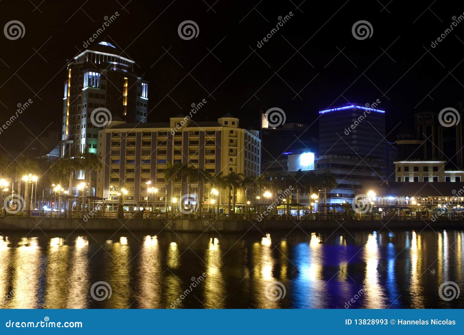 Port Louis Waterfront - Mauritius Stock Image - Image of shopping ...