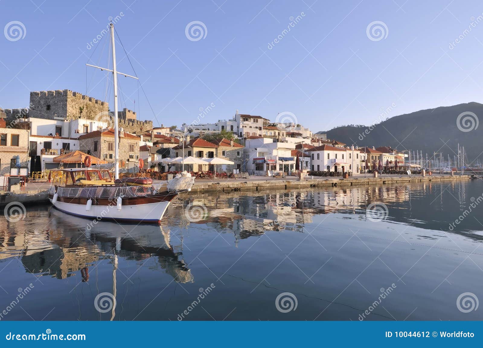 The port of Marmaris stock photo. Image of marmaris, serene - 10044612
