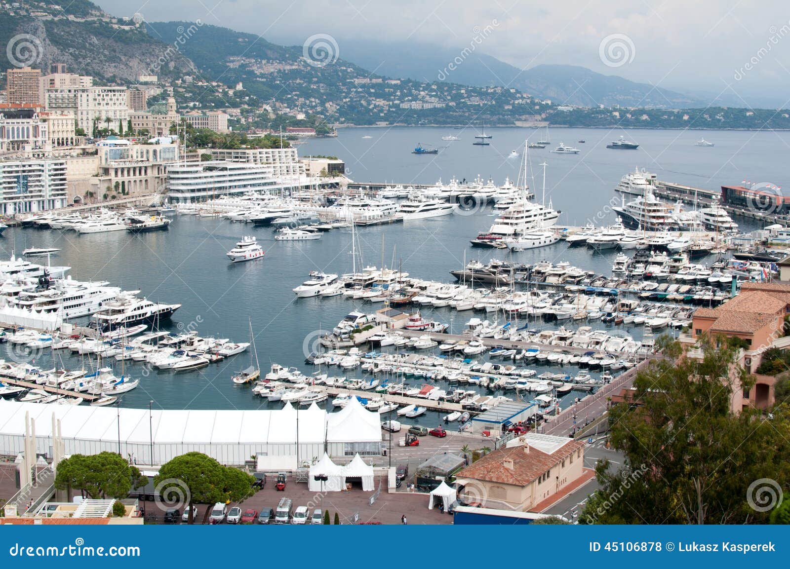 Port of Monaco stock photo. Image of pier, formula, french - 45106878