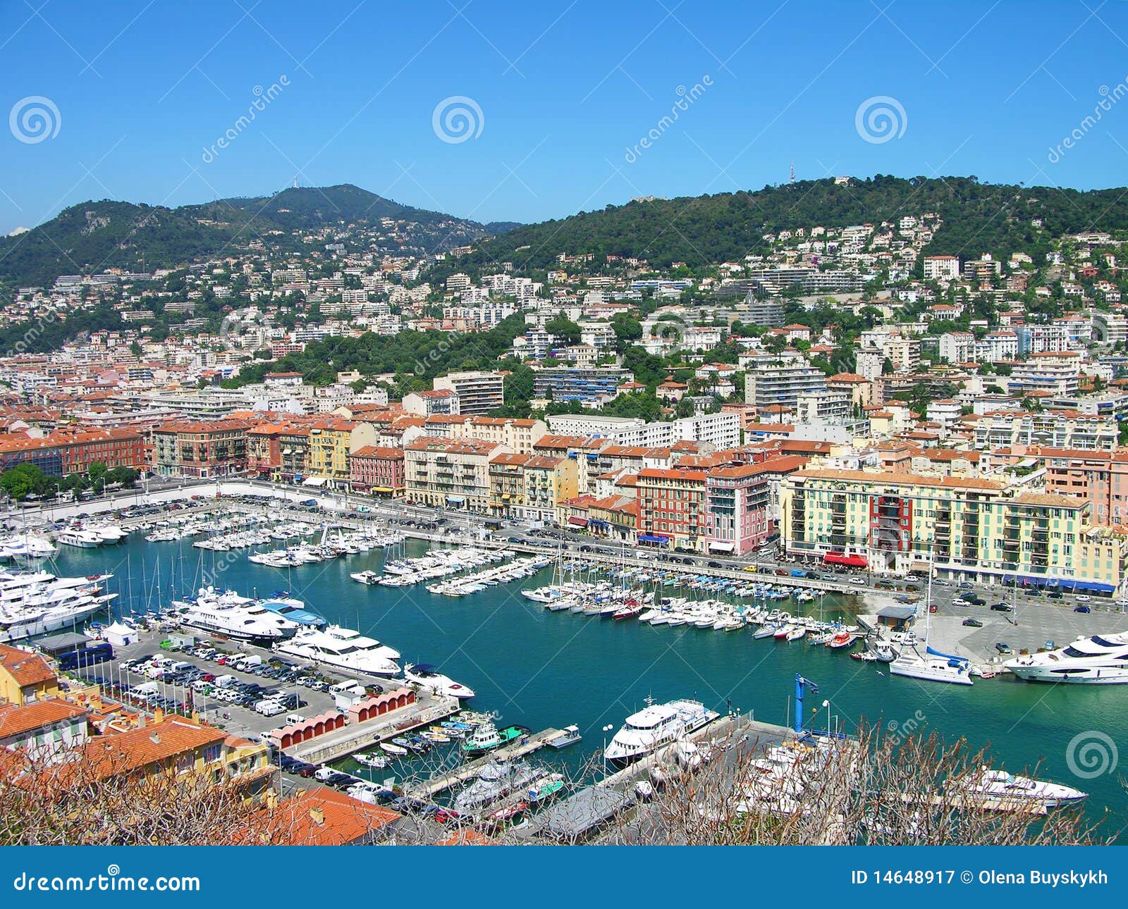 Port of Nice, Cote D Azur, France Stock Image - Image of bird, europe ...