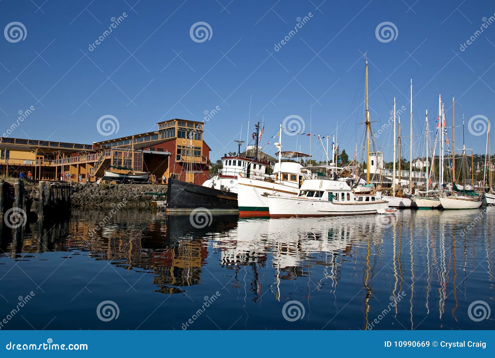 Port of Port Townsend stock image. Image of boating, center - 10990669