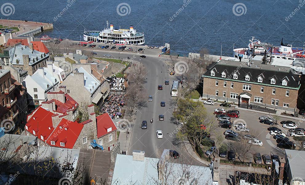 Port of Quebec stock image. Image of culture, port, river - 27241567