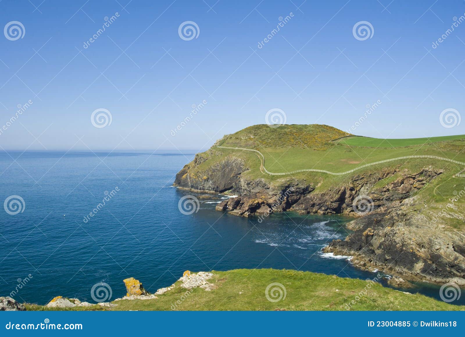 Port Quin stock image. Image of ocean, coast, outdoors - 23004885