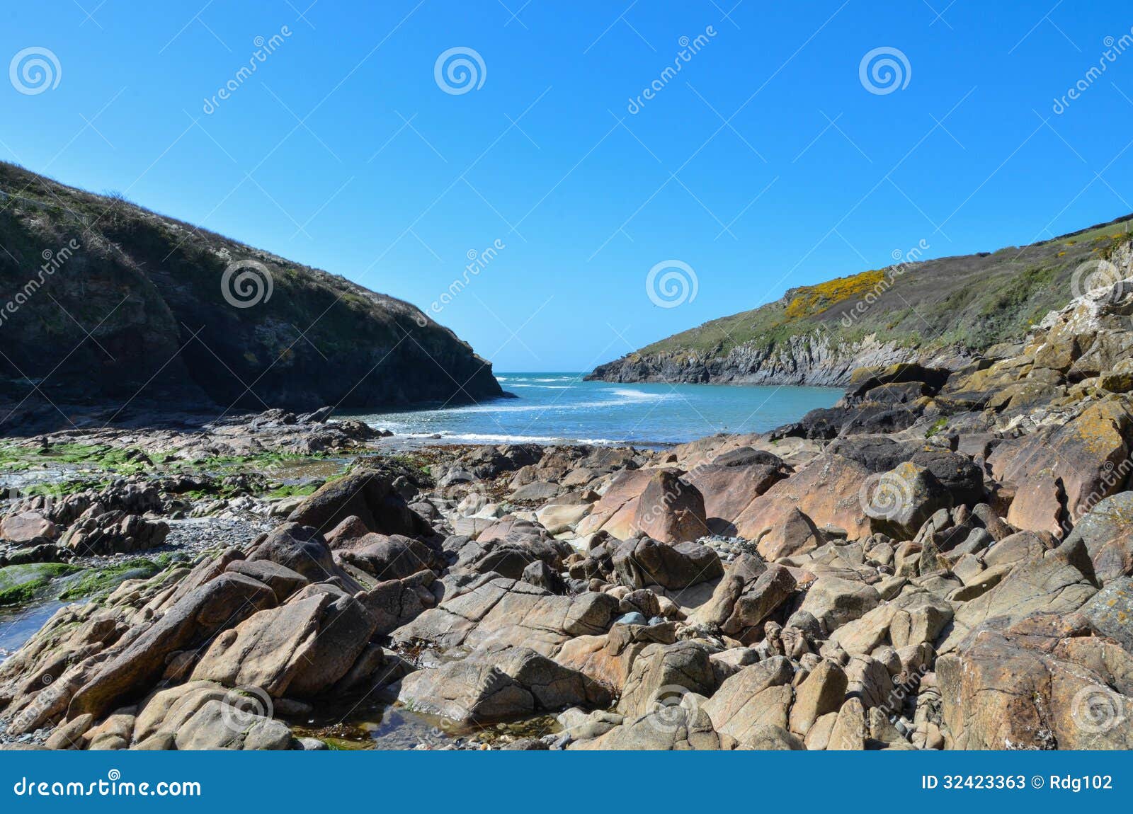 Port Quin 1 stock image. Image of cornish, beach, cornwall - 32423363