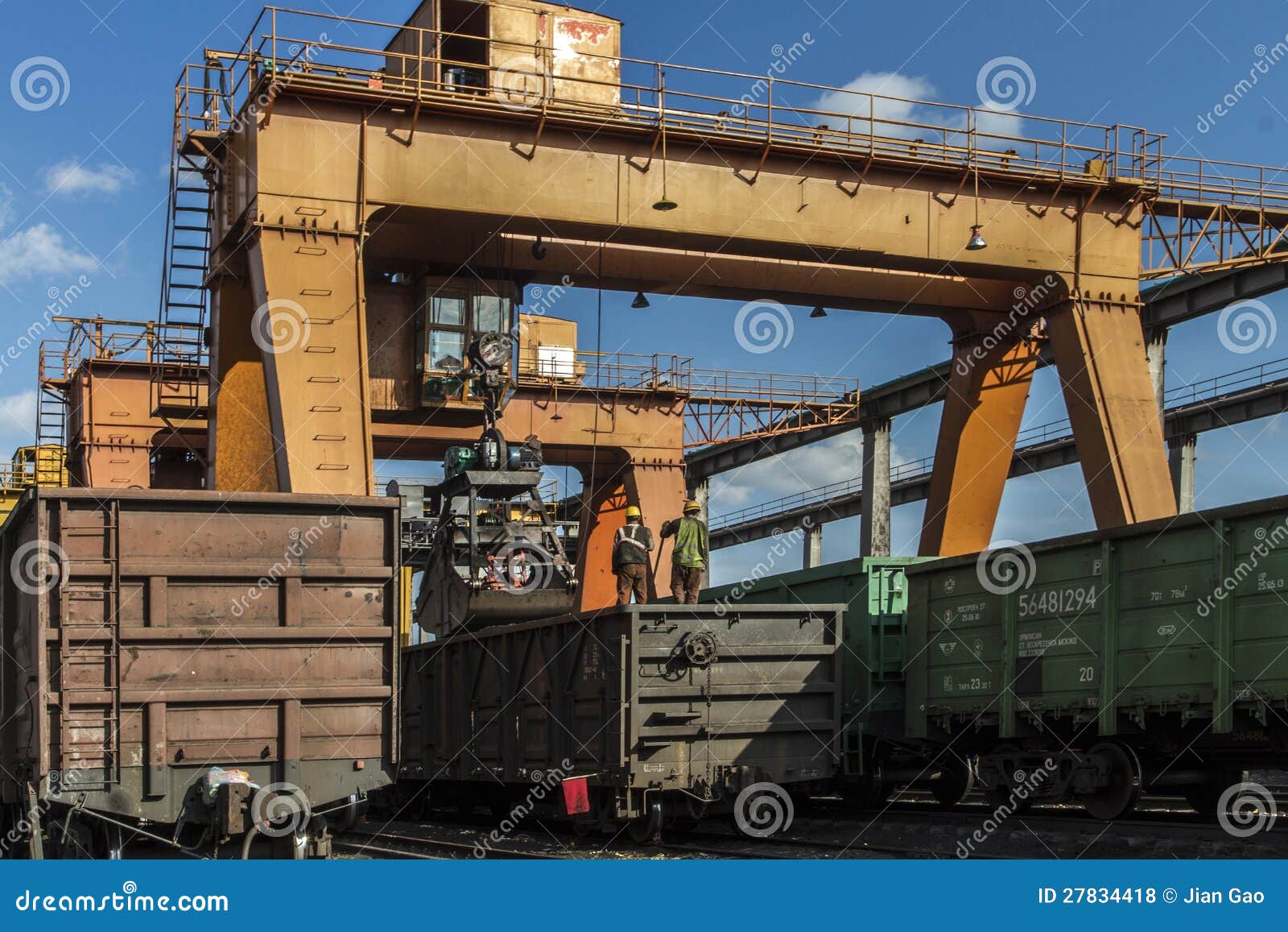 Port Railway Cargo Handling Freight Yard Editorial Stock Photo - Image ...