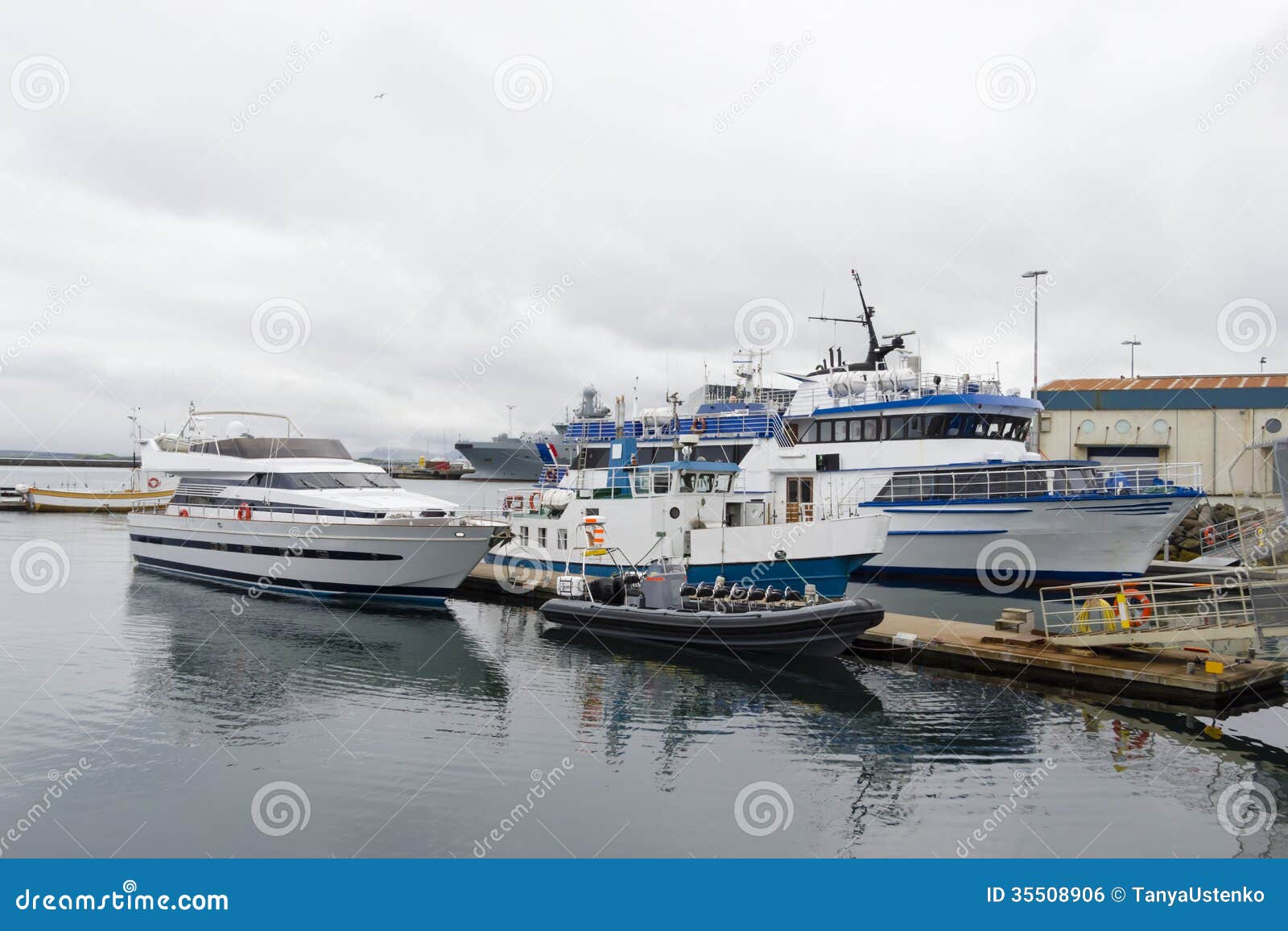 Port of Reykjavik stock photo. Image of reykjavik, european - 35508906