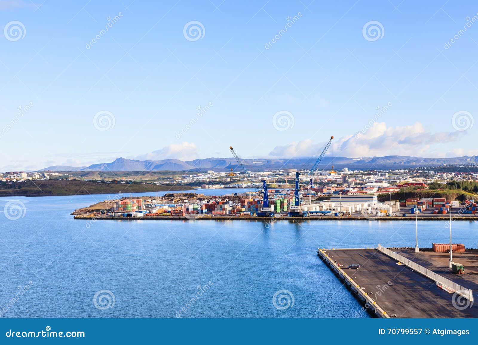 The Port of Reykjavik editorial photography. Image of dock - 70799557