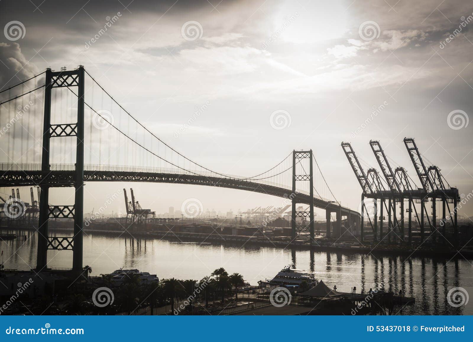 Port of San Pedro, California Stock Photo - Image of market, beach ...