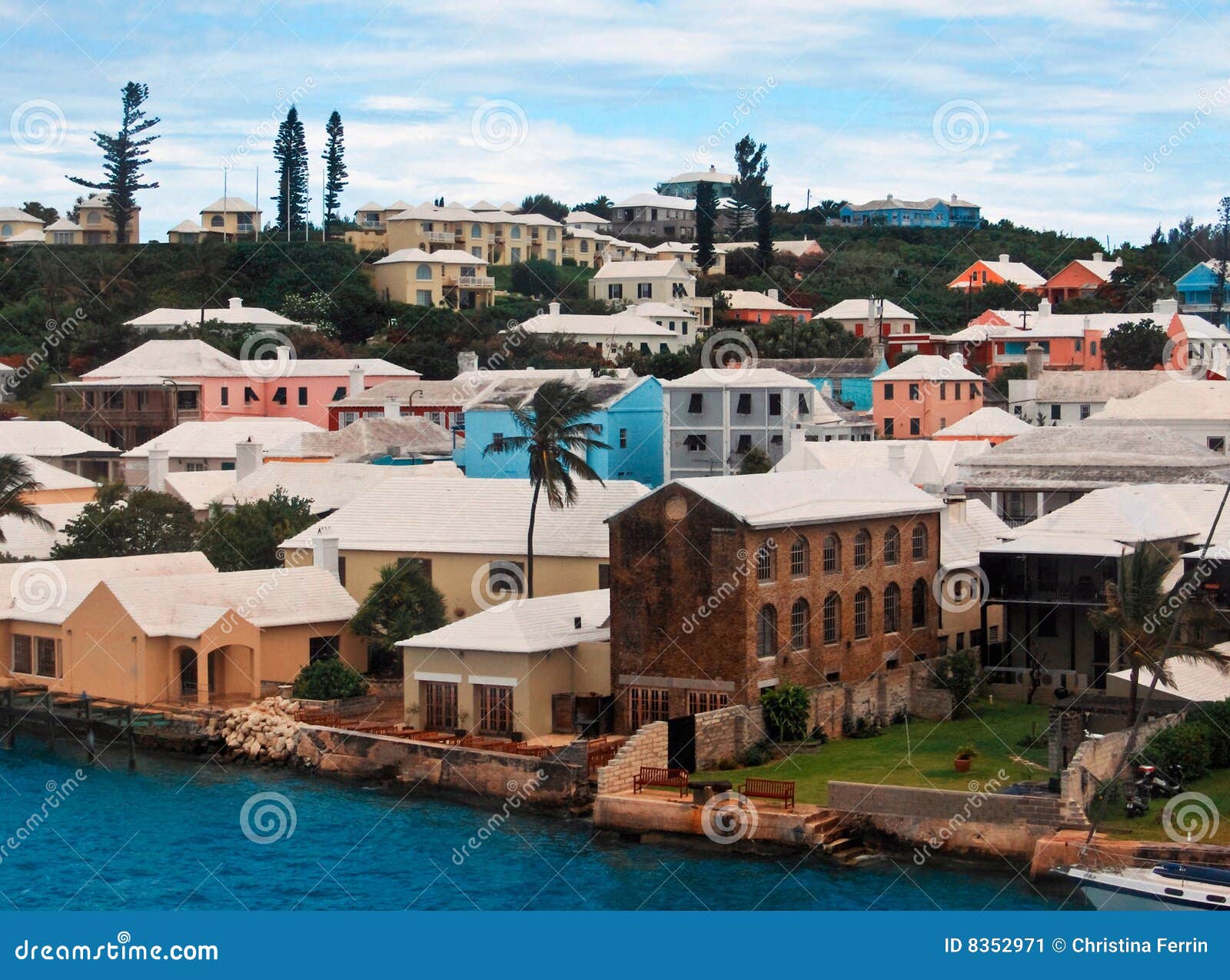 Port of St. Georges Bermuda Stock Image - Image of parish, wide: 8352971