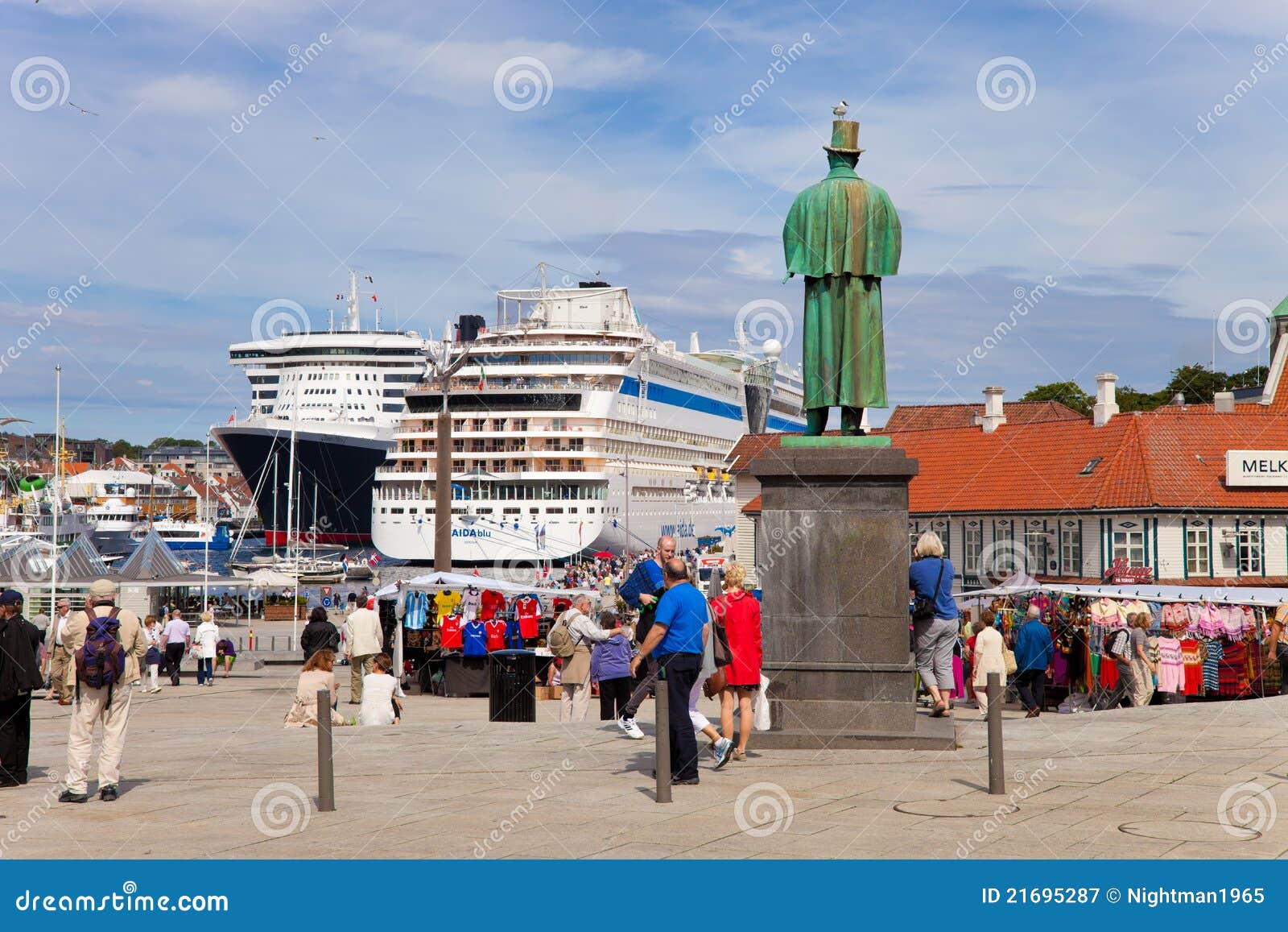 Port of Stavanger, Norway. editorial photography. Image of large - 21695287