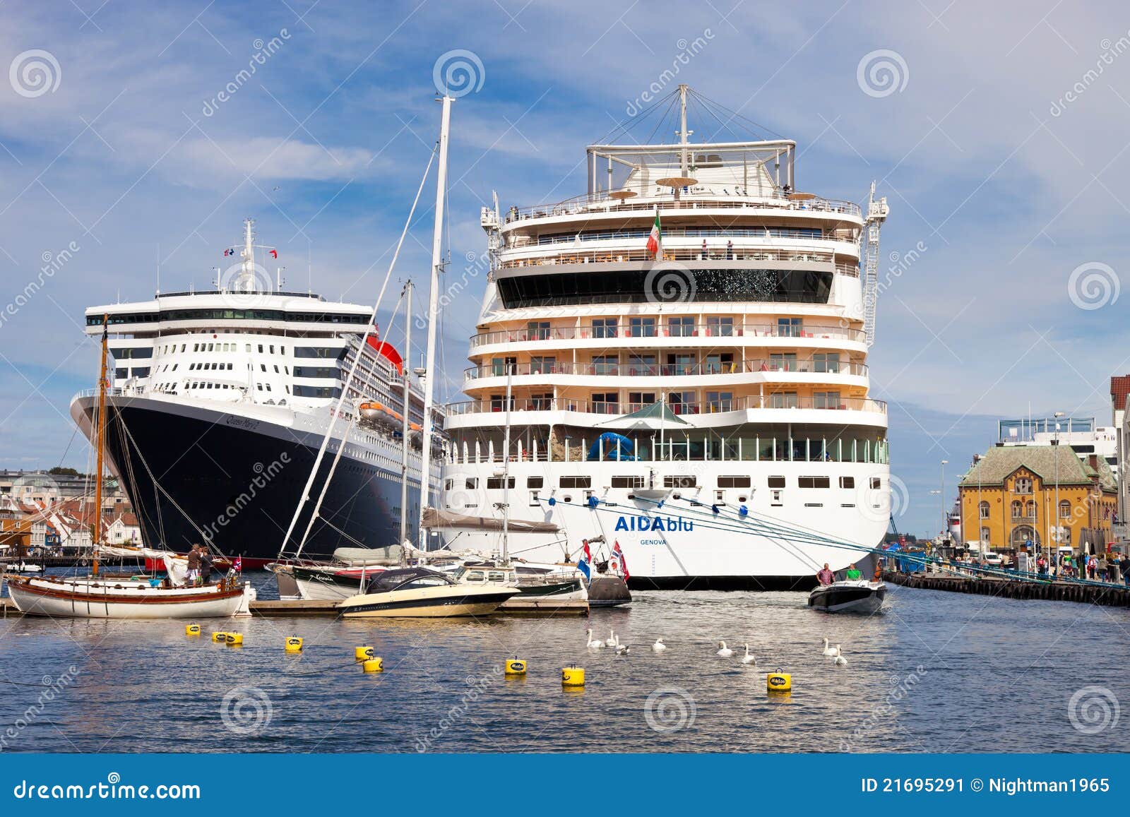 Port of Stavanger, Norway. editorial photo. Image of port - 21695291