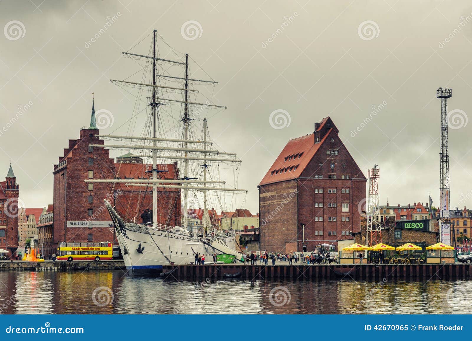 Port of Stralsund editorial image. Image of trading, ship - 42670965