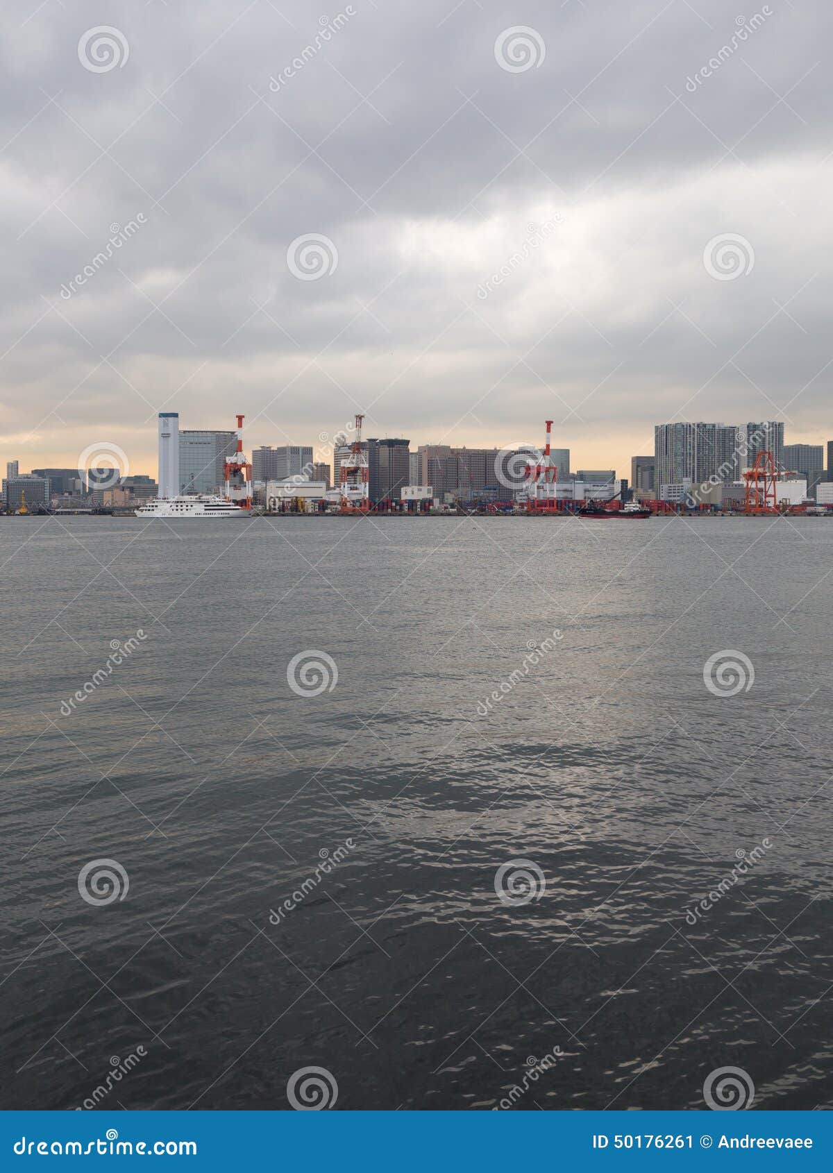 Port of Tokyo stock image. Image of culture, district - 50176261