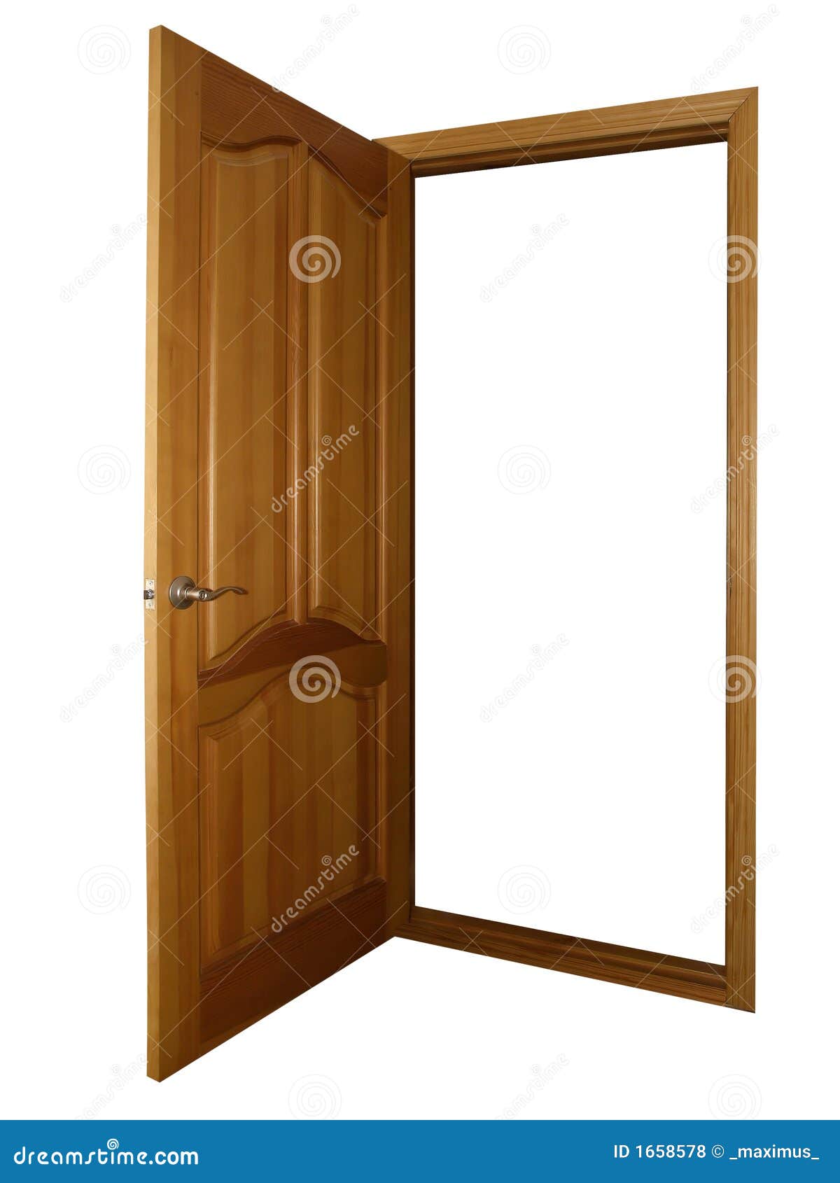 Portas De Madeira Abertas
