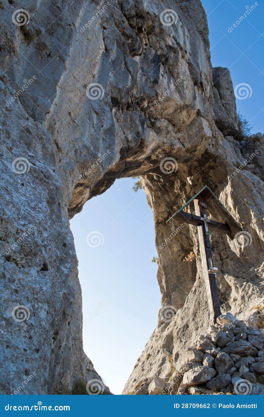 Porta di prada stock photo. Image of prada, mountain - 28709662