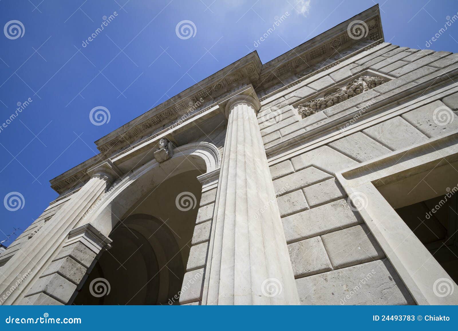 Porta Garibaldi Gate in Milan Stock Image - Image of protection, open ...