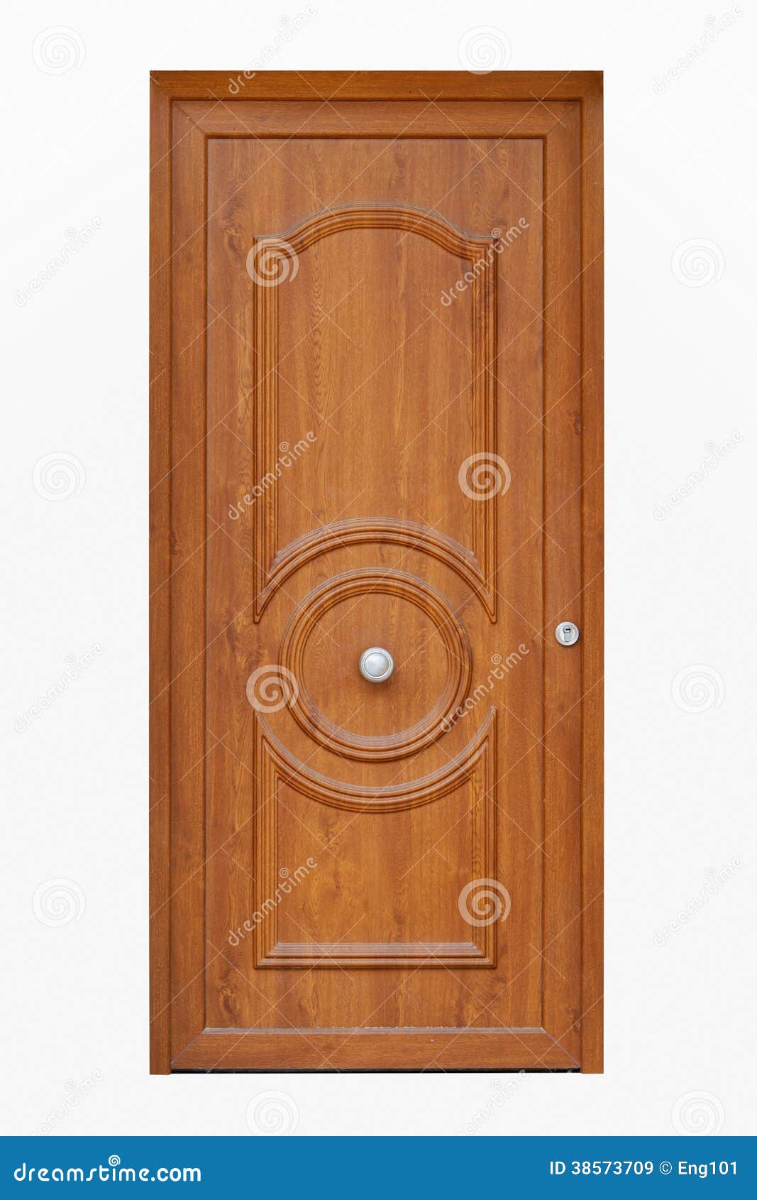 Porta principal de madeira imagem de stock. Imagem de entrada - 38573709