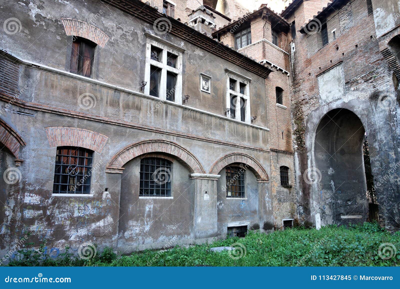 Porta Salaria, Rome, Italy stock image. Image of building - 113427845