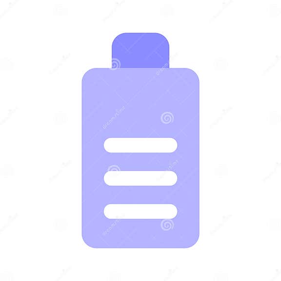 Portable Battery Storage, Battery Cell Icon Design Stock Illustration ...