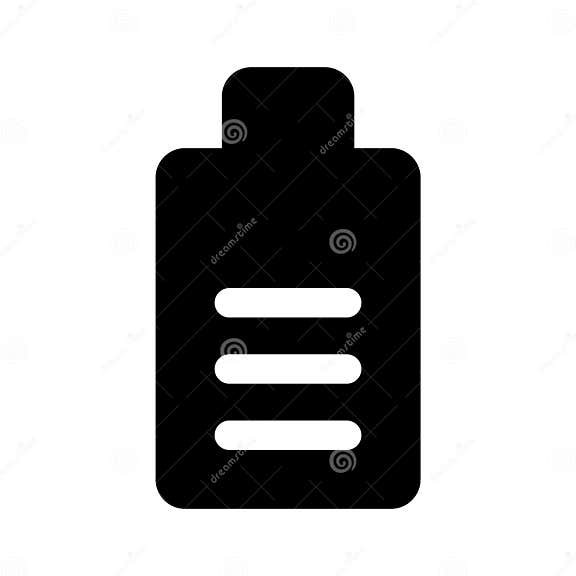 Portable Battery Storage, Battery Cell Icon Design Stock Illustration ...