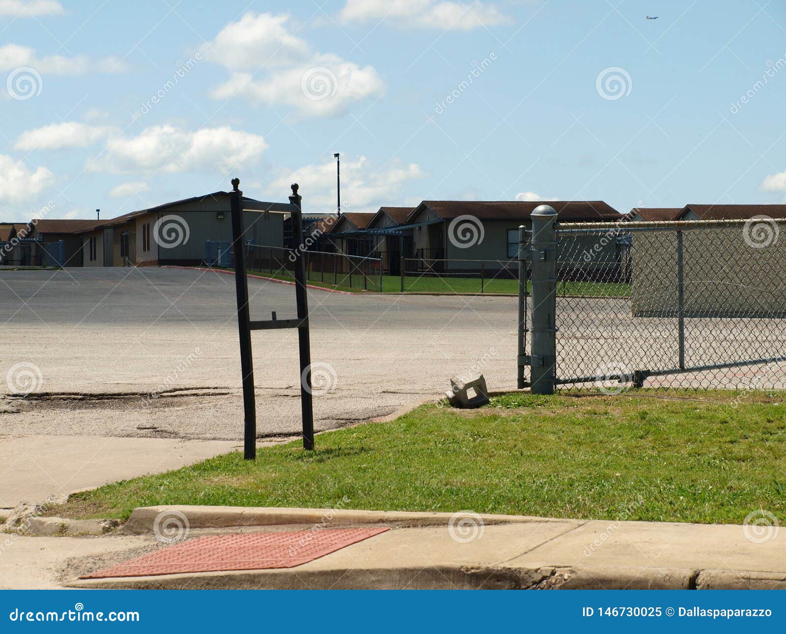 Portable Class Rooms at Largest High School in DISD Editorial Image ...