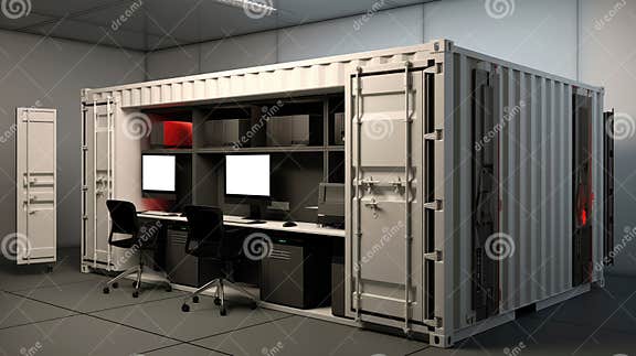 Portable Computer Room Setup with Modular Data Center Containers ...