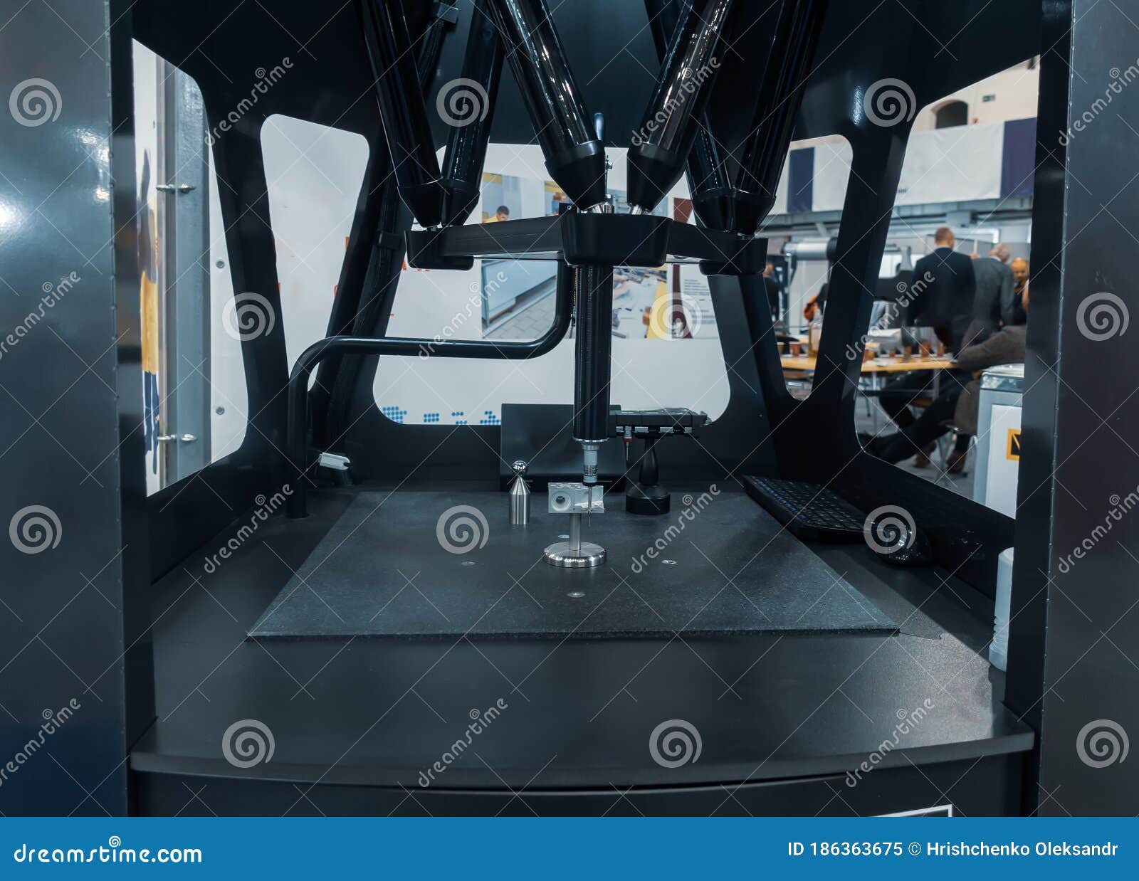 Portable Coordinate Measuring Machine 3D CNC Automatic Stock Image ...