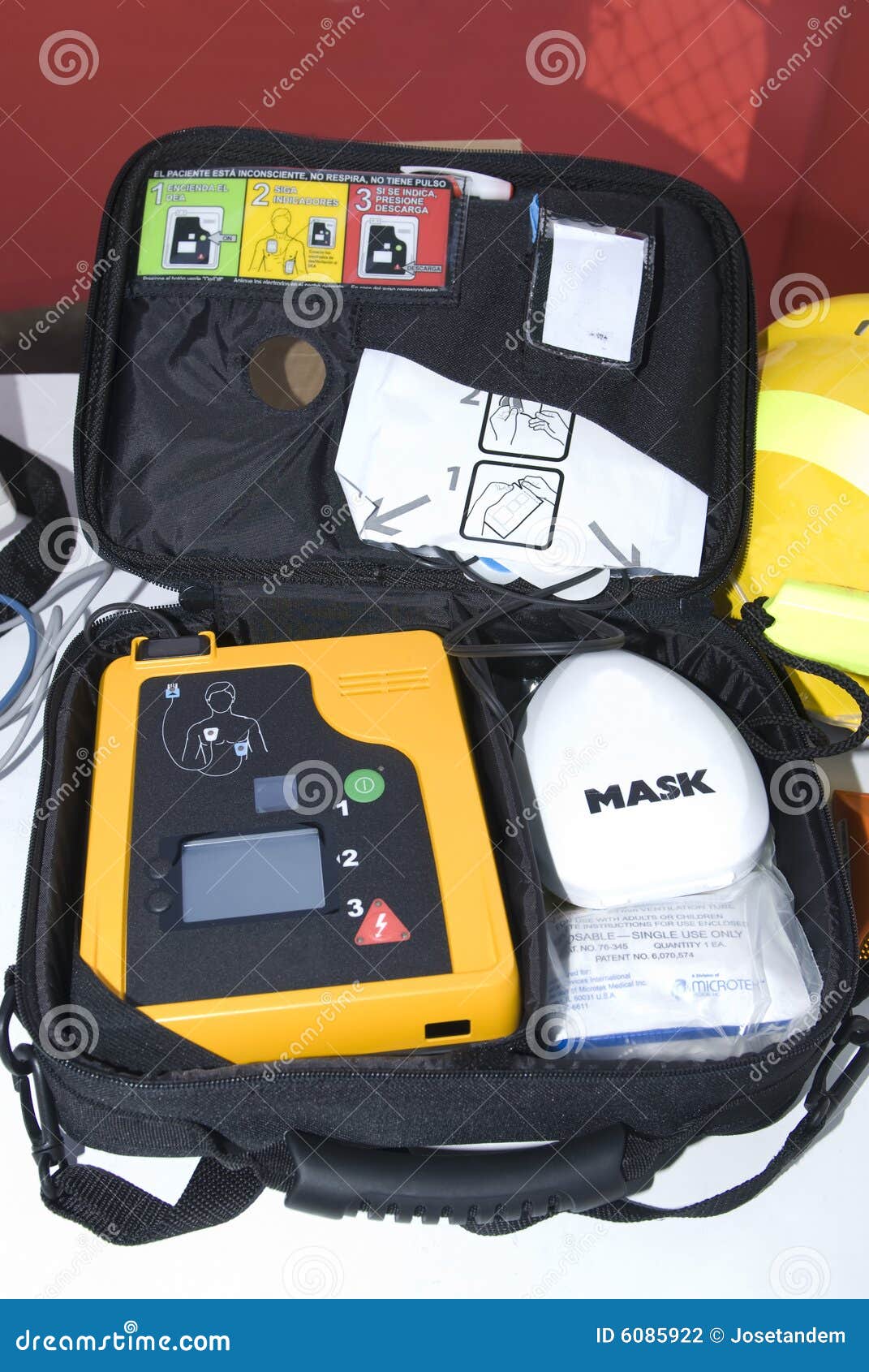 Portable Defibrillator for Hearth Editorial Photography - Image of ...