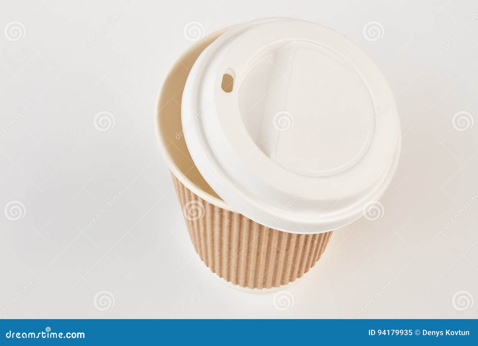 Portable Disposable Container for Tea. Stock Image - Image of espresso ...