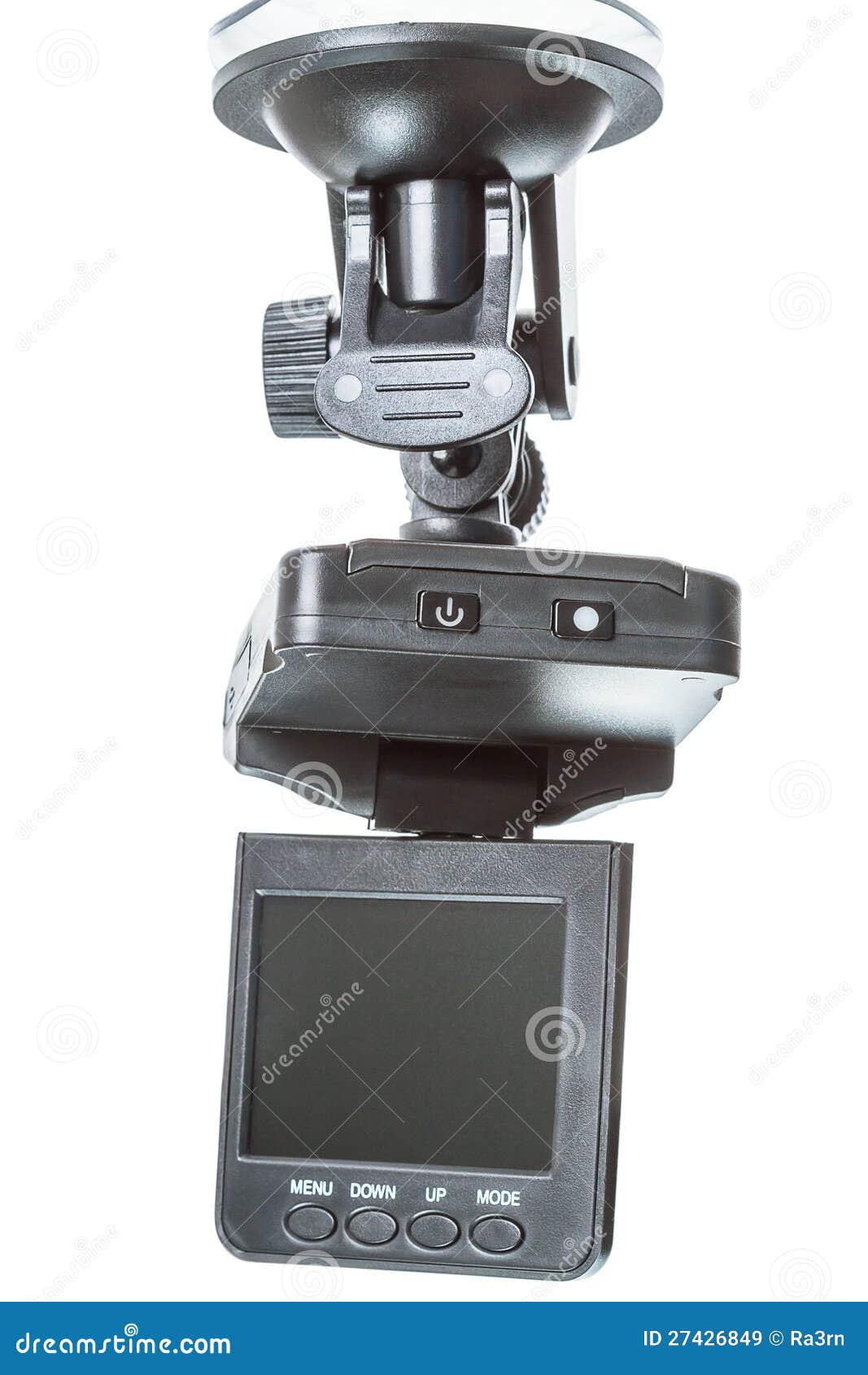 Portable DVR stock image. Image of button, studio, black - 27426849