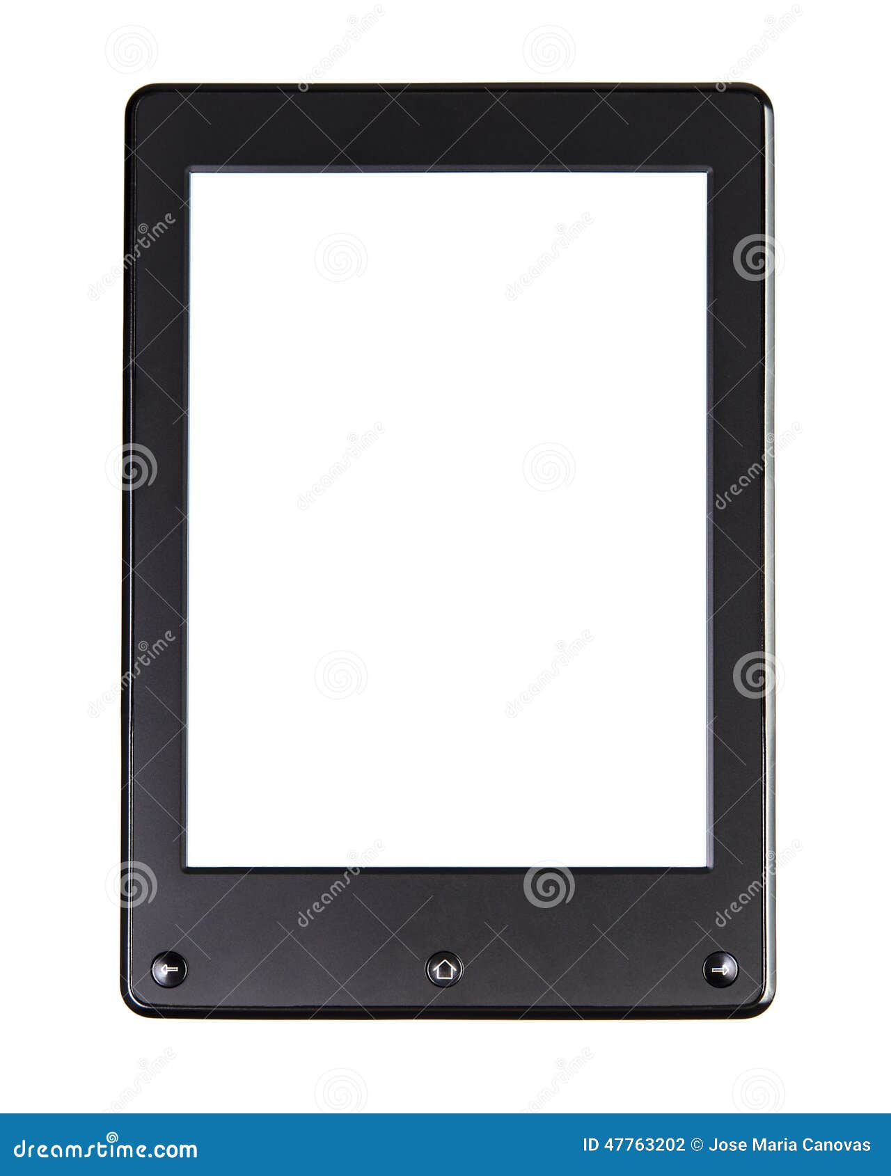 Portable E-book Reader for Book and Screen Stock Photo - Image of ...