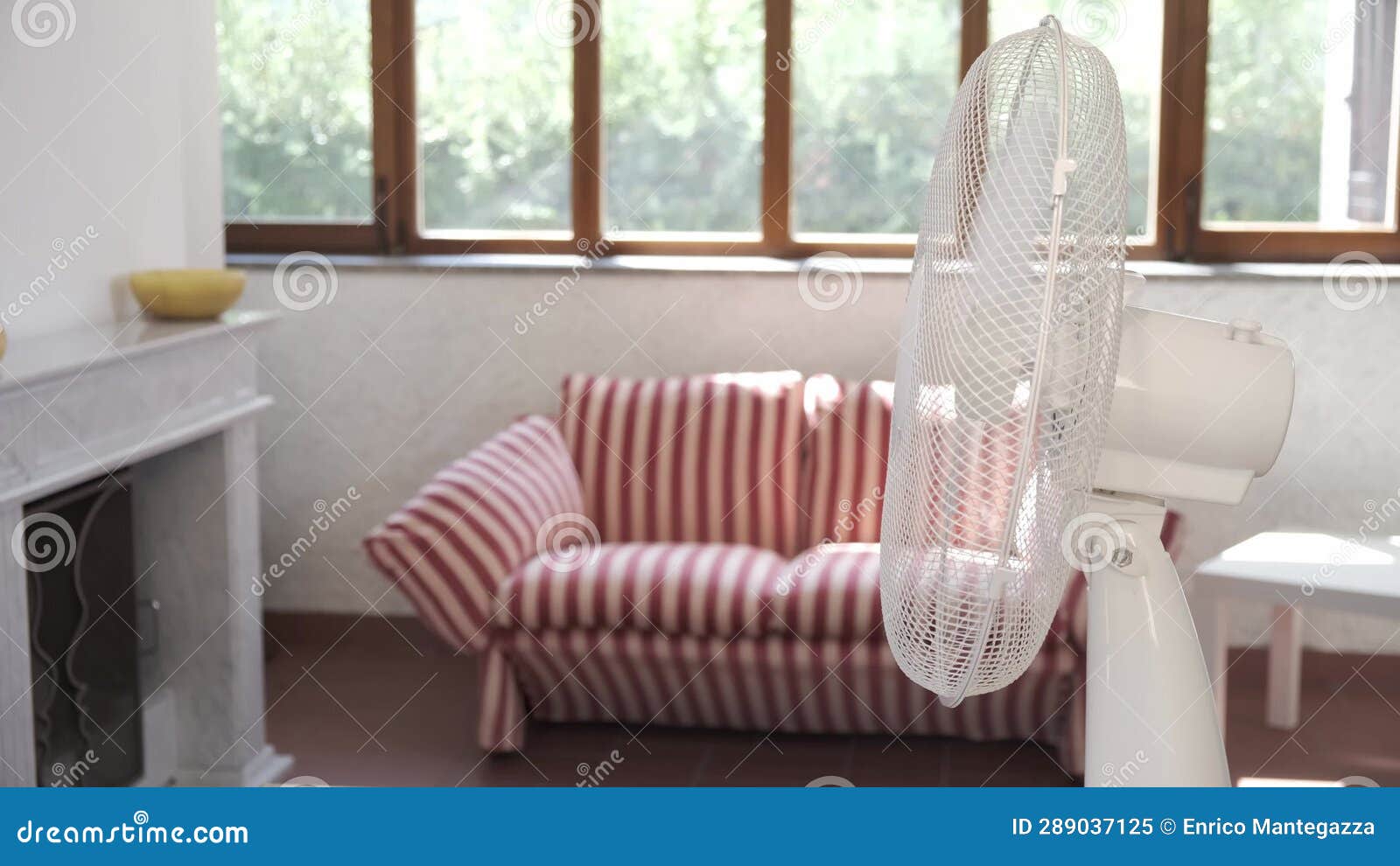 Portable Electric Fan stock video. Video of cooler, appliance - 289037125