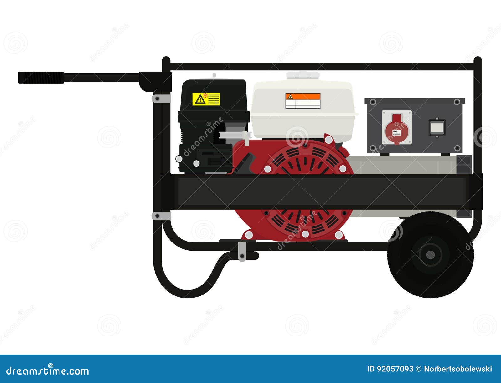 Portable Generator Stock Illustrations – 609 Portable Generator Stock ...
